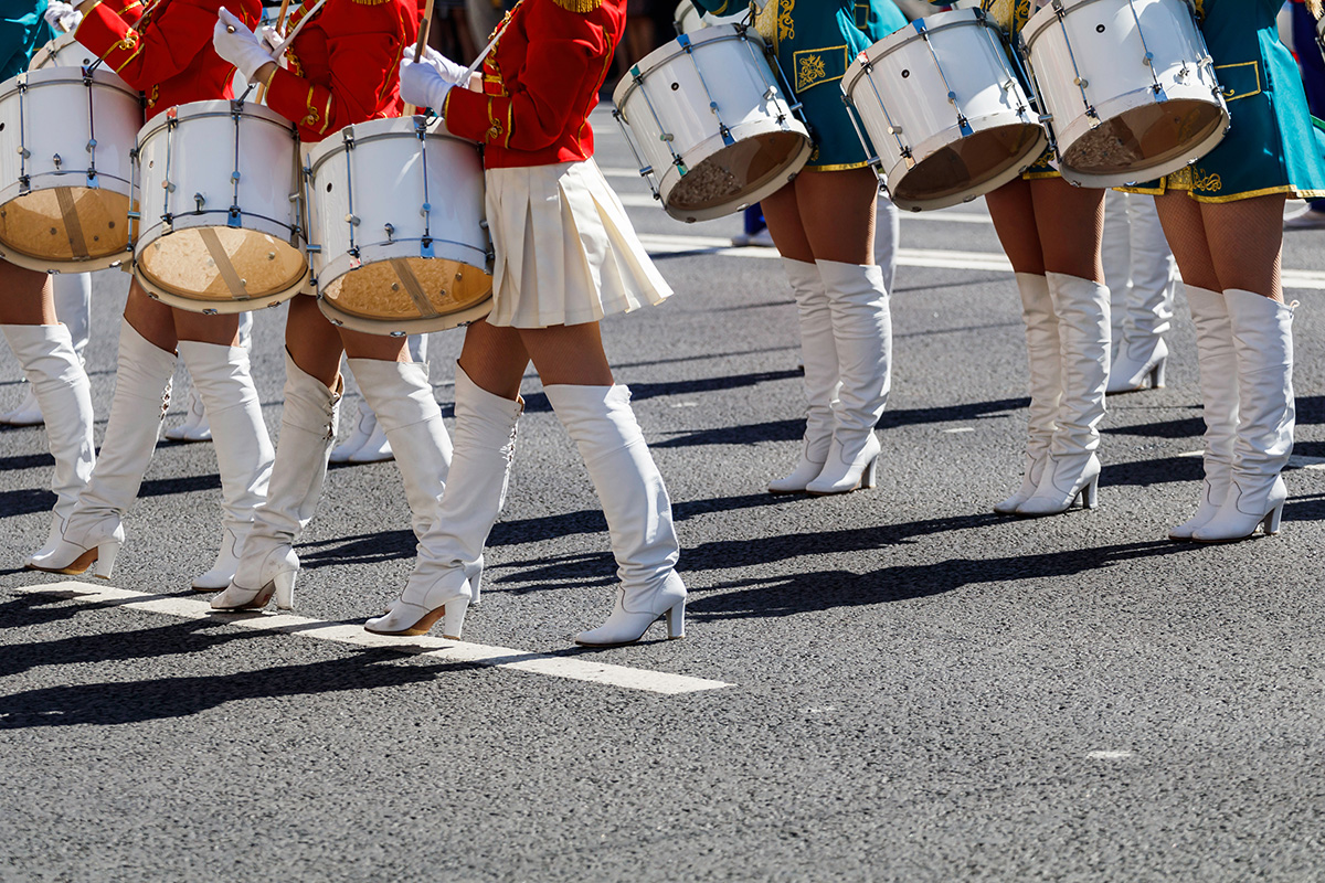 Marching with Pride: DINKLES® Boots - The Best in the Industry | Band ...